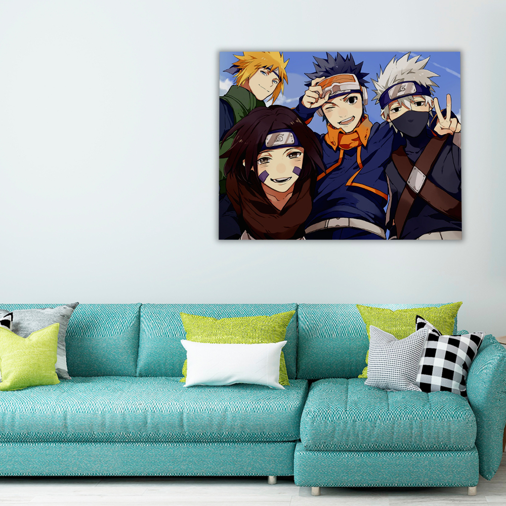 "Squadra Anime" Il set per dipingere con i numeri | Grazie Hobby ...